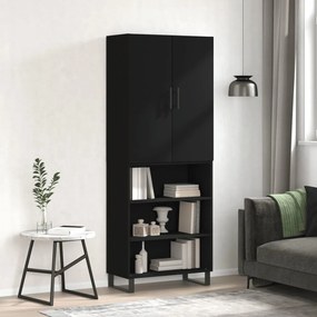 vidaXL Skříň highboard 69,5 x 34 x 180 cm kompozitní dřevo [3196091] Barva: šedá sonoma