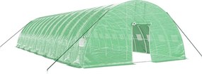 Skleník s ocelovým rámem zelený 84 m² 14 x 6 x 2,85 m 3188110