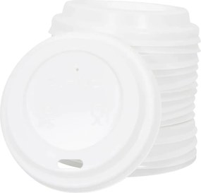Papírové kelímky na kávu s víčky 1000 pcs 4oz 100ml 3325223