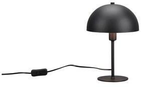 Matně černá stolní lampa (výška 30 cm) Nola – Trio