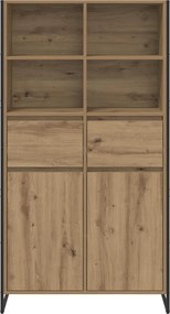 Servírovací skříň Umělecký dub 81 x 36 x 150.5 cm 3403039