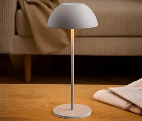 Tchibo - Bateriová stolní lampa s LED - barva: šedá