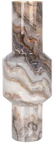 OnaDnes -20% Hnědá kovová váza Richmond Noia I. 13 cm