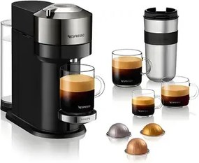 Krups Nespresso Vertuo Next Deluxe XN910C černá / Kávovar na kapsle /