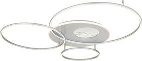 XXXLutz STROPNÍ LED SVÍTIDLO, 126,4/105,3/13 cm Globo - Online Only svítidla - 007326106103
