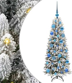 Umělý vánoční stromeček Bílá 120 cm PVC, plast, ocel a PE 3396028