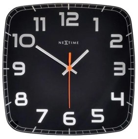 Designové nástěnné hodiny 8816zw Nextime Classy square 30cm