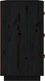 vidaXL Příborník 80 x 40 x 75 cm masivní borové dřevo [820111] Barva: Šedá