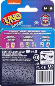 MATTEL HRA Uno karty Junior Tlapková Patrola *SPOLEČENSKÉ HRY* 25hpy62