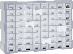 Organizér se 64 zásuvkami 52 x 16 x 37,5 cm 147580