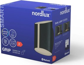 NOR 2118201003 Grip Smart venkovní nástěnné svítidlo černá - NORDLUX