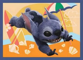 TREFL Puzzle Lilo  Stitch: Prázdniny na Havaji 4v1 / 35+48+54+70 dílků
