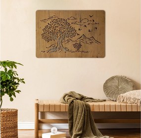Li-Go "Dva duby" světelný obraz 230V 90x62 cm provedení povrchu: bílá