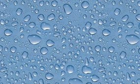 Patifix okenní fólie Transparent Kapky vody - šíře 45 cm