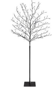 Světelný strom s třešňovými květy studená bílý 180cm vnitřní/venkovní + dálkové ovládání