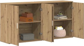 Servírovací skříň 2 ks Artisanový dub 79 x 38 x 80 cm 3334309