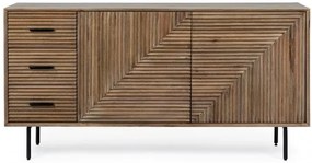 BIZZOTTO příborník DARSEY se 3 šuplíky a 2 dvířky 83x160 cm 0746872