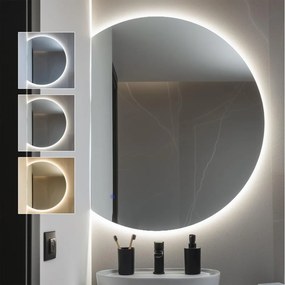 Brilagi - LED Koup. zrcadlo MEZZO LED/25W/230V 80x70 cm IP44 CRI 90 stmív. +CCT