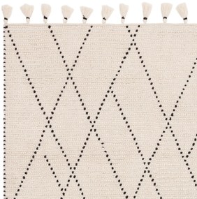 Tribeca Design Kusový koberec Livan Cream Black Linear Rozměry: 120x170 cm