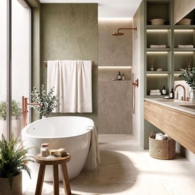 Rea Rea, Koupelnový věšák Will Brush Copper, REA-07896