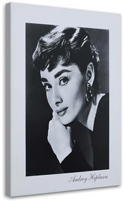 Obraz na plátně Audrey Hepburn Herečka - 40x60 cm