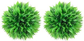 Umělé buxus koule 2 ks 20 cm 315472