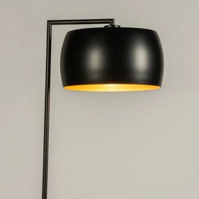 Stojací designová lampa Pallas Bond Black and Gold
