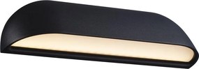 NOR 84081003 Venkovní nástěnné svítidlo Front 26 1x9,8W LED černá opál - NORDLUX