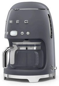 Kávovar na překapávanou kávu Smeg 50's style DCF02GREU / 1050 W / 1,4 l / šedá