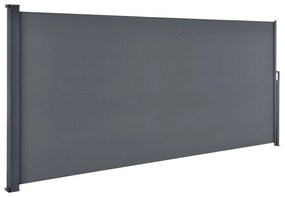 InternetovaZahrada - Boční markýza Dubaj 500 x 200cm - šedá