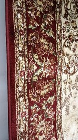 Jutex Koberec Metal 6281A 120x170cm krémovo- červený