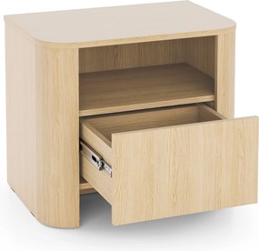 PCo Noční stolek BURGOS S52, 58 cm Dub Vicenza