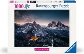Ravensburger Dechberoucí hory: Dolomitské věže - Itálie / 1000 dílků /