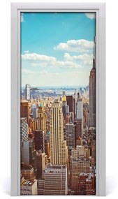 Fototapeta samolepící dveře New York 75x205 cm