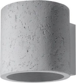 Nástěnné svítidlo SOLLUX Orbis G9 1x40W bez zdroje SL.0486 beton