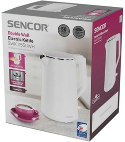 Sencor SWK 0550WH varná konvice, bílá