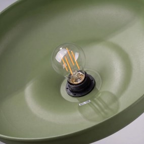 Sollux Lighting Závěsné svítidlo GINA olivově zelené