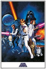 Plakát - Star Wars IV (A New Hope)