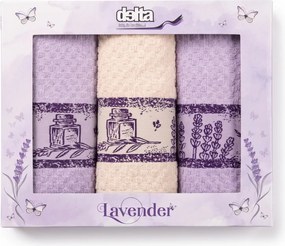 Froté utěrky na nádobí Lavender set 3 ks