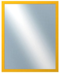 DANTIK - Zarámované zrcadlo - rozměr s rámem cca 40x50 cm z lišty PERLA žlutá lesklá vysoká (2880)