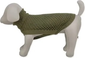 TRIXIE Norwood XXS 18 cm olivová / Svetr pro psy / Polyester / Praní v