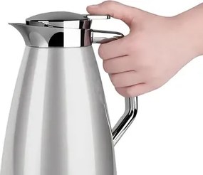Emsa Plaza 1 l šedá / Vakuová konvice (termoska) / ABS plast