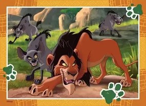 Ravensburger Disney: Lví král / 4x42 dílků / od 4 let