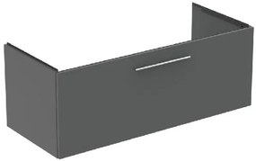 Ideal Standard i.Life B - Umyvadlová skříňka, 44x120x51 cm, 1 zásuvka, šedý matný křemen T5515NG