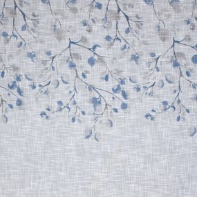 ZÁVĚS NA KROUŽCÍCH ANA 140X250 CM VZOROVANÁ
