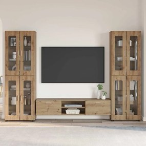 Sestava TV skříněk FLORIN 3 ks Artisanový dub Kompozitní dřevo 3397993