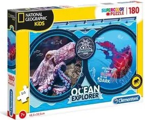 Clementoni 29205 PUZZLE National Geographic KIDS - Oceánská výprava /
