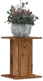 Stojany na rostliny 2 ks old wood 30x30x40 cm kompozitní dřevo 3307853