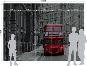 Fototapeta na míru Londýnský Autobus | Vliesová fototapeta na zed' | DFTNXXL1132