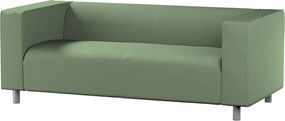 Potah na pohovku IKEA  Klippan 2-místná barva zelená látka pletený vzor